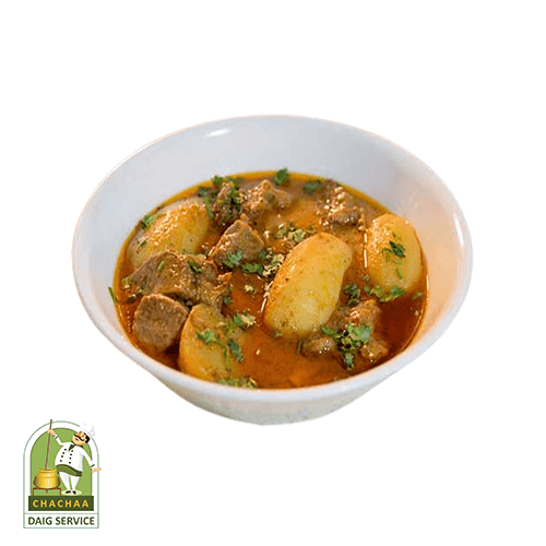 Chicken Alo Gosht Daig - The Best Alo Gosht Daig in Lahore